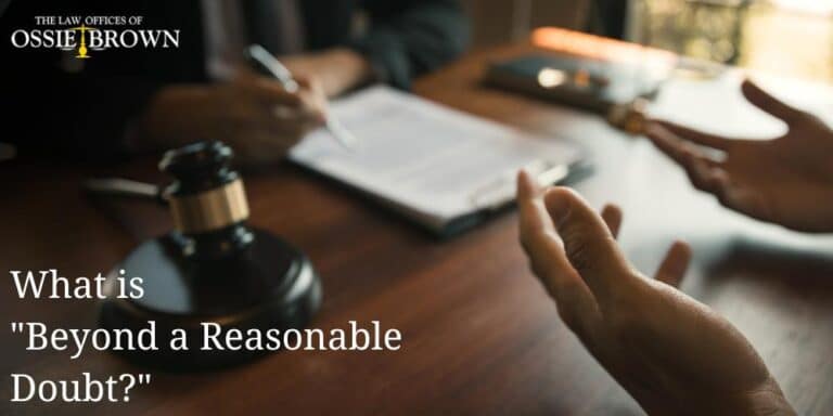 Beyond a Reasonable Doubt Meaning | Burden of Proof Louisiana
